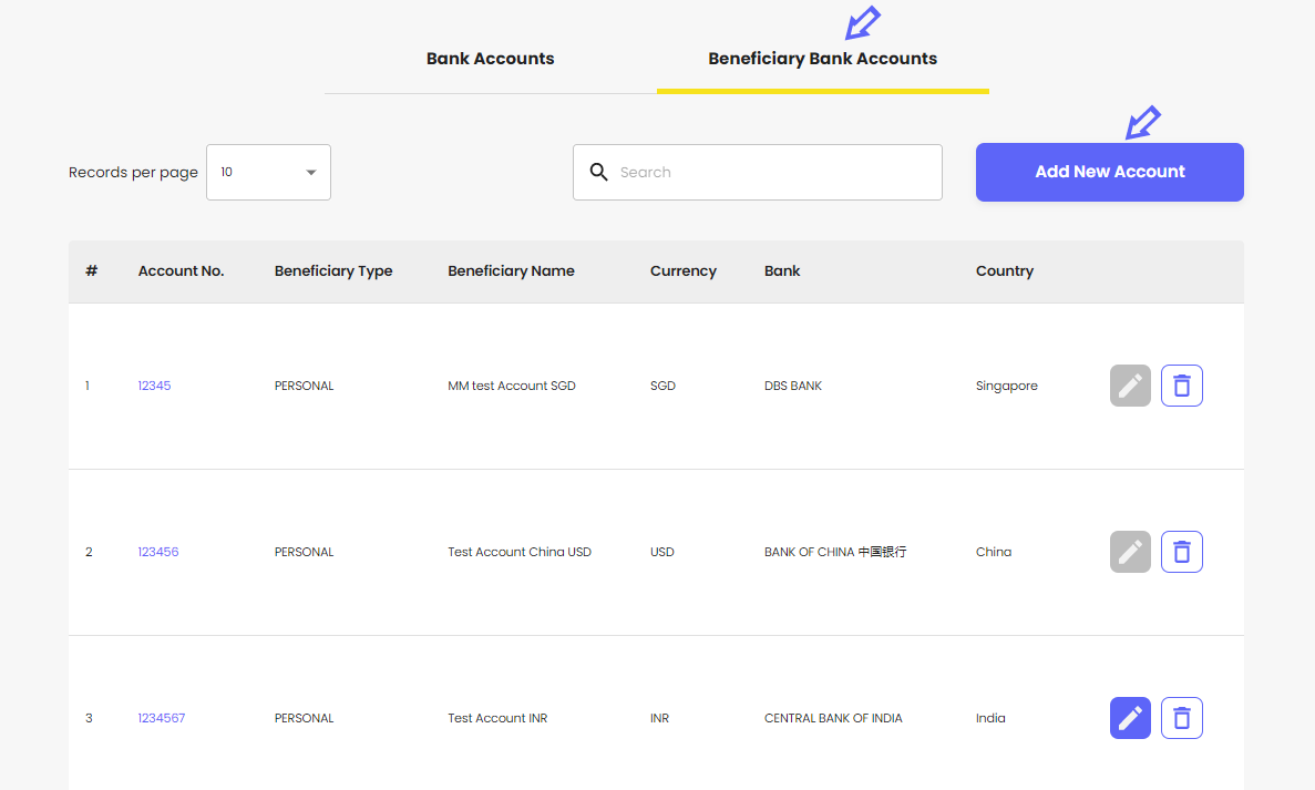 How to add Recipient Accounts – MoneyMatch Support