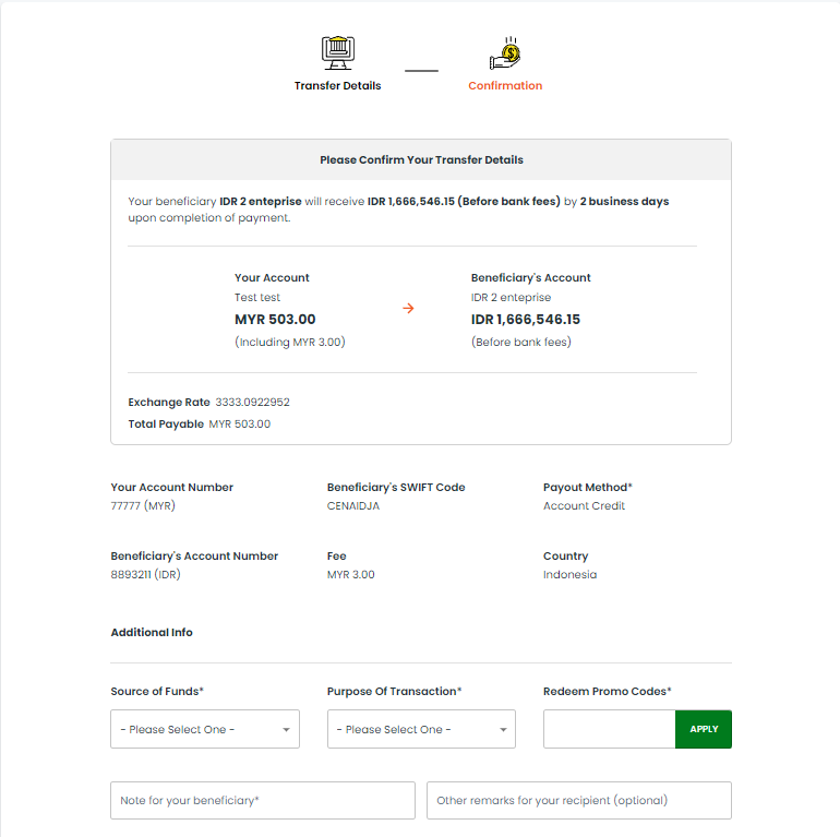 Transfer Guide for Business Users – Support Center